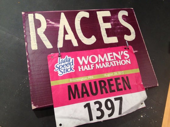 Race Bib Keepsakes - Women's Running
