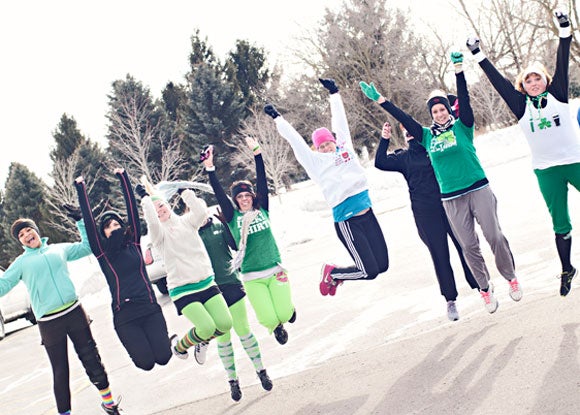 Cheer Station: Race Celebrations 3/11/13! - Women's Running