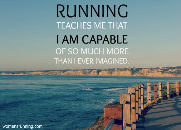 Running Inspiration: I AM Capable - Women's Running