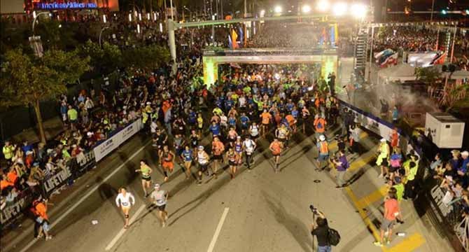 Rave Race: Miami Marathon and Half Marathon - Women's Running