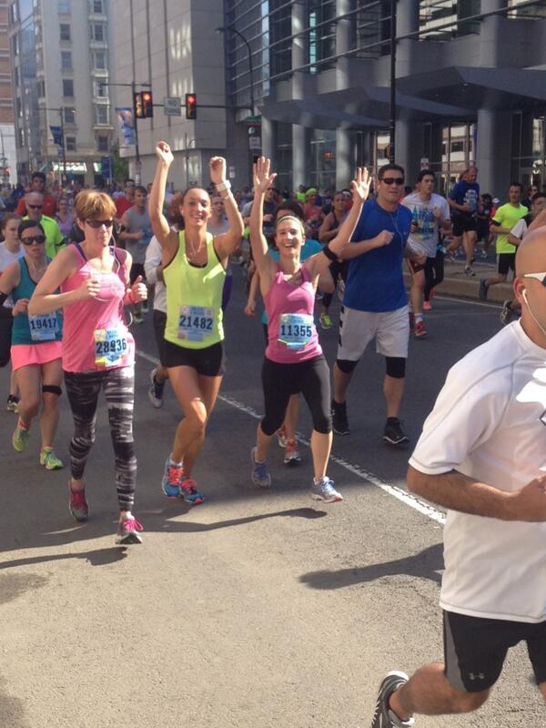 Cheer Station: Race Celebrations 5/4/14 - Women's Running