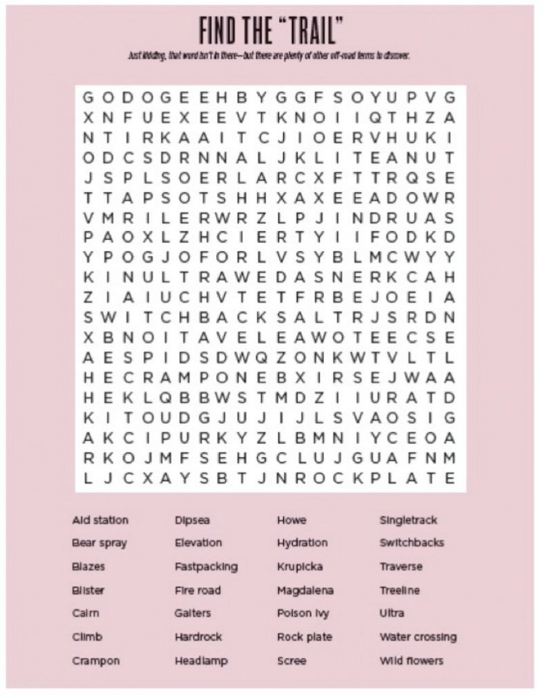 The Fun Way To Review Off-Road Lingo - Women's Running