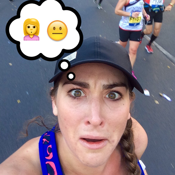 Running A Marathon—As Told With Emojis - Women's Running