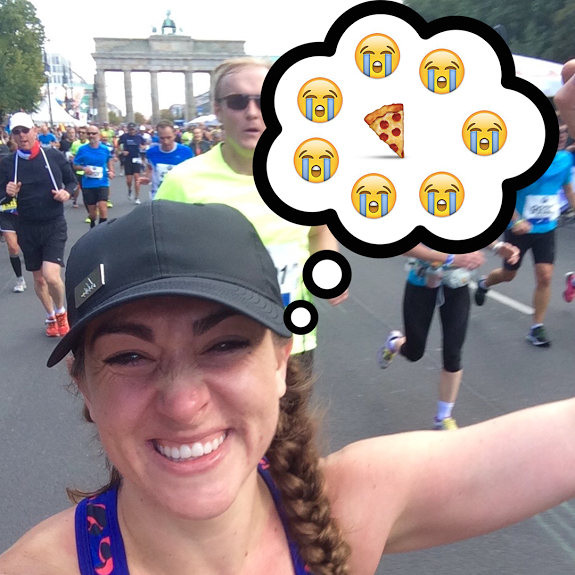 Running A Marathon—As Told With Emojis - Women's Running