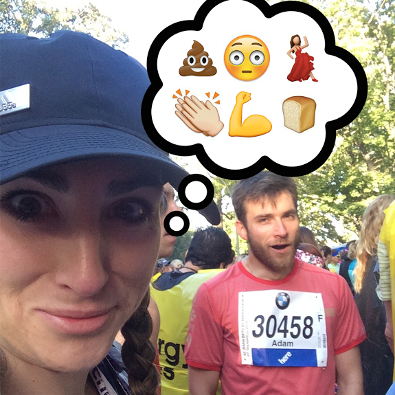 Running A Marathon—As Told With Emojis - Women's Running