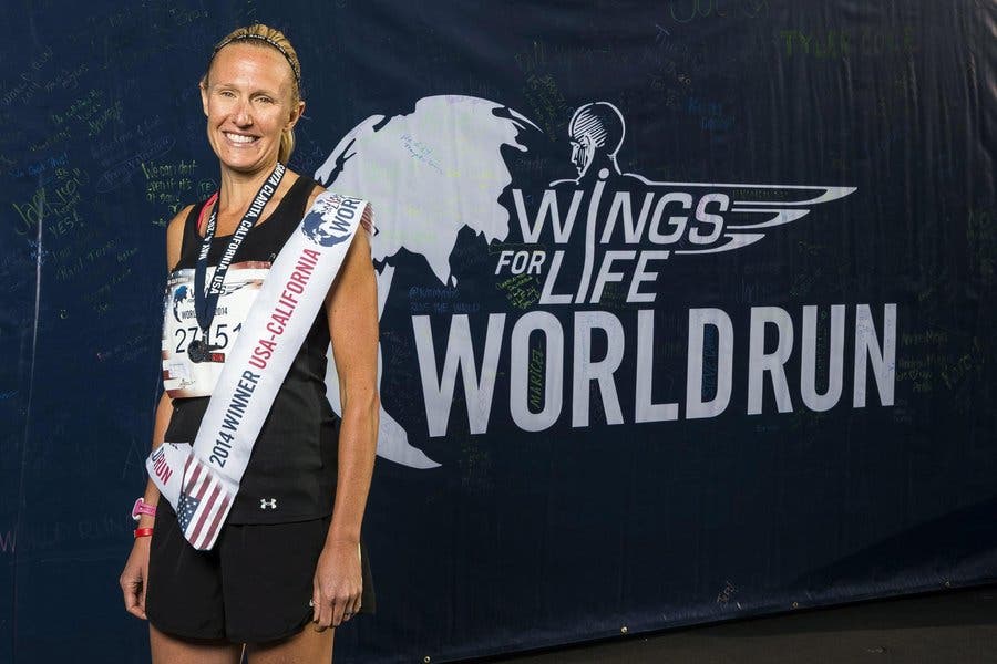How This Winner of Wings for Life Balances Being a Mom