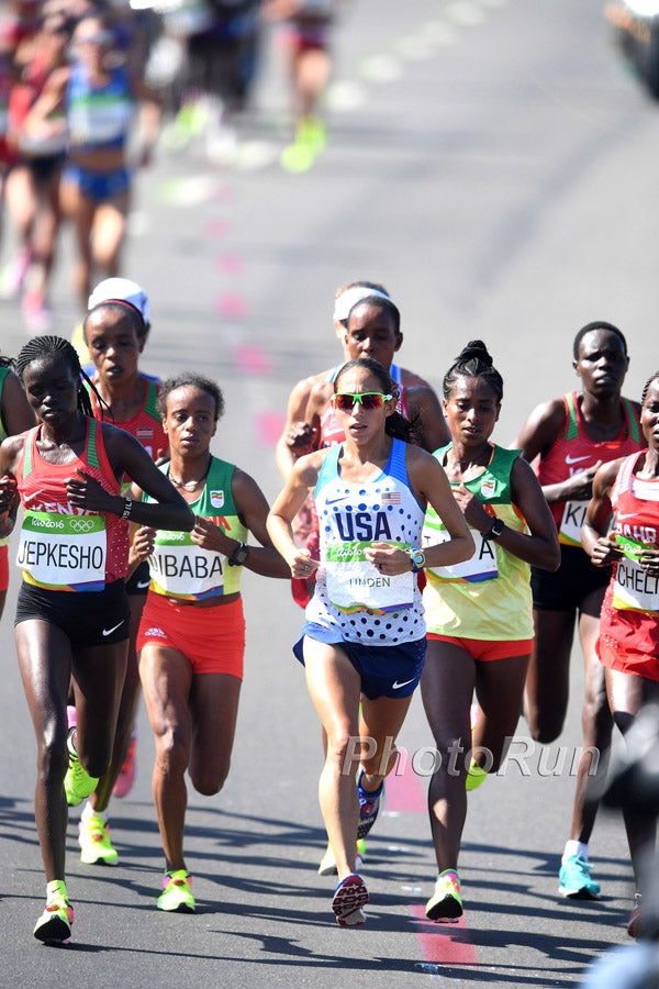 Witness The Women's Olympic Marathon In Photos