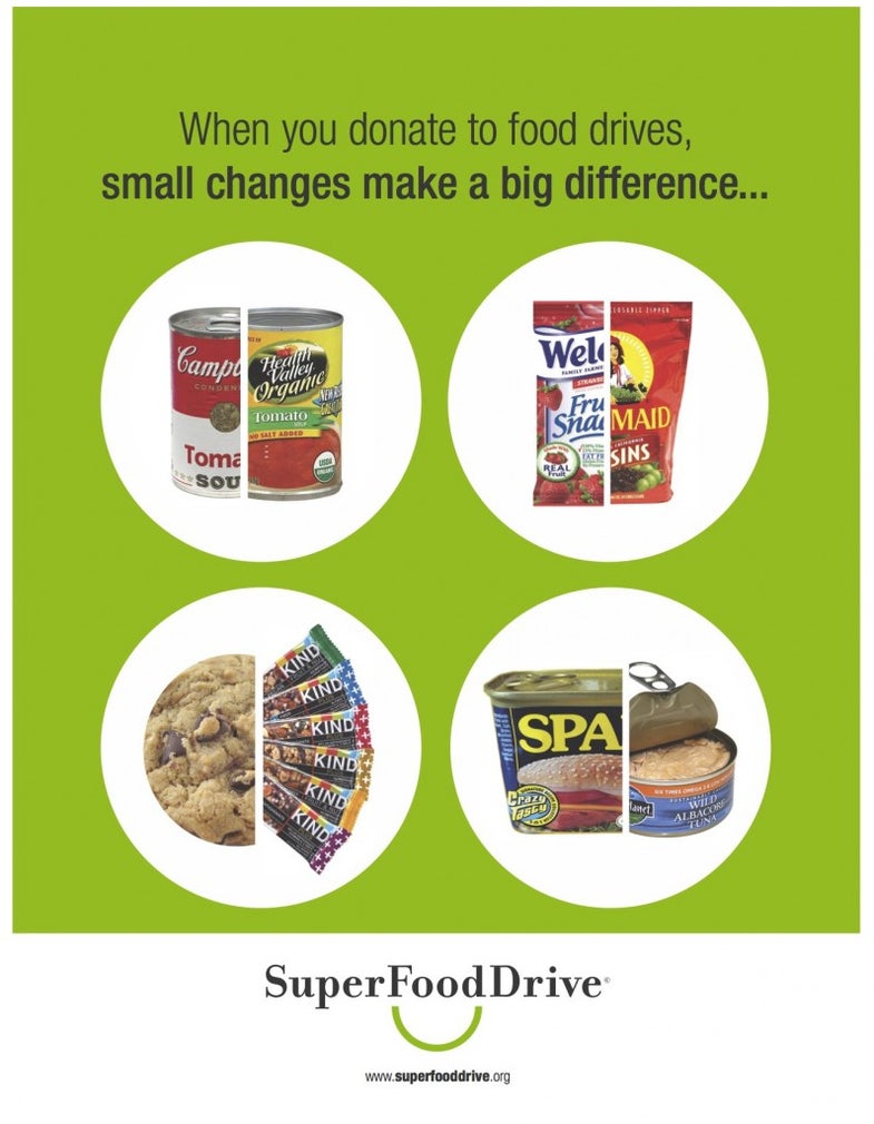 5 Healthy Food Donation Options This Holiday Season - Women's Running