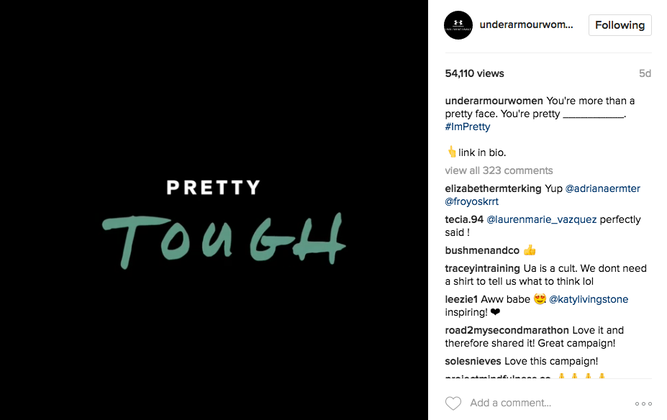 Under Armour Releases Meme Generator That Shares You're "I'm Pretty"