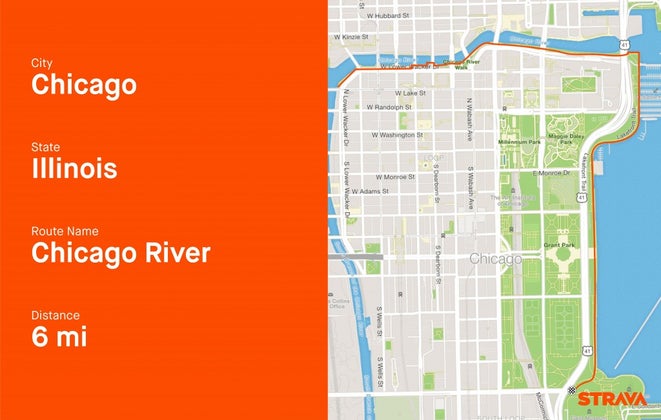 5 Most Popular Chicago Running Routes According To Strava