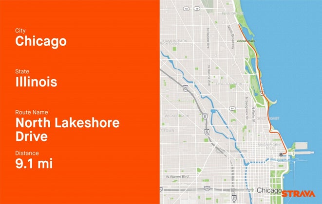 5 Most Popular Chicago Running Routes According To Strava