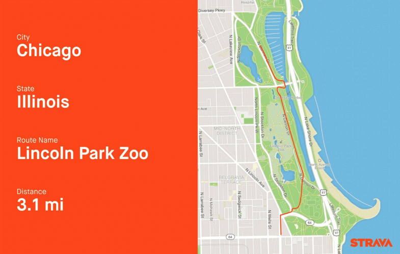 5 Most Popular Chicago Running Routes According To Strava