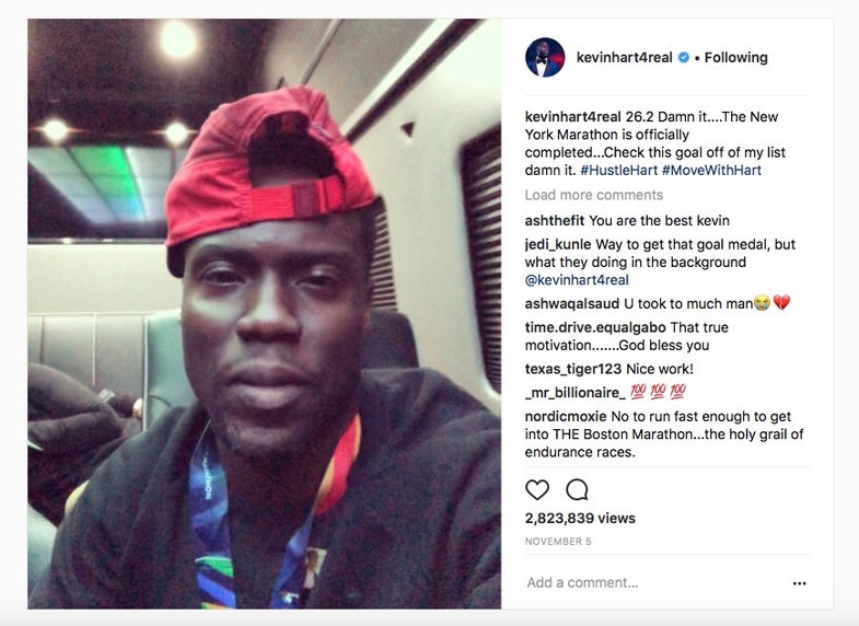 Kevin Hart's Example Shows The Value Of Race Day Prep
