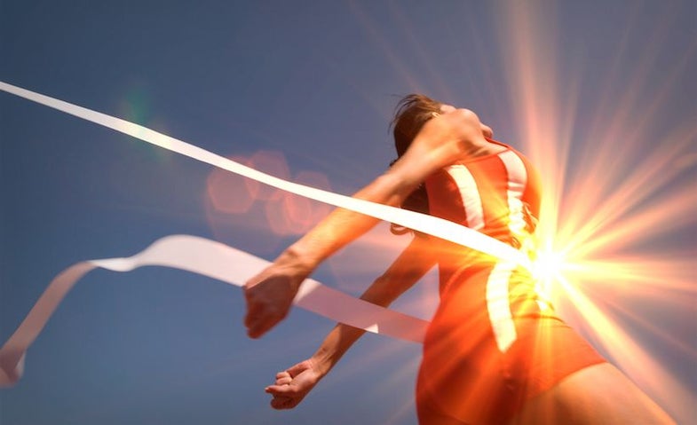 The Science Behind Shedding Happy Tears At The Finish Line