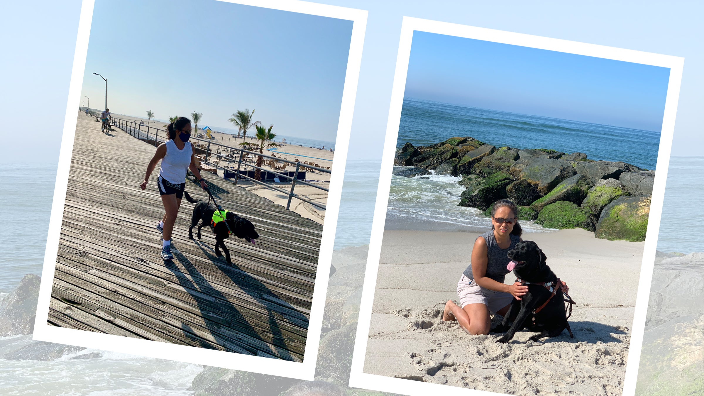 Guide Dog Helps Deafblind Runner Maricar Marquez Train Freely