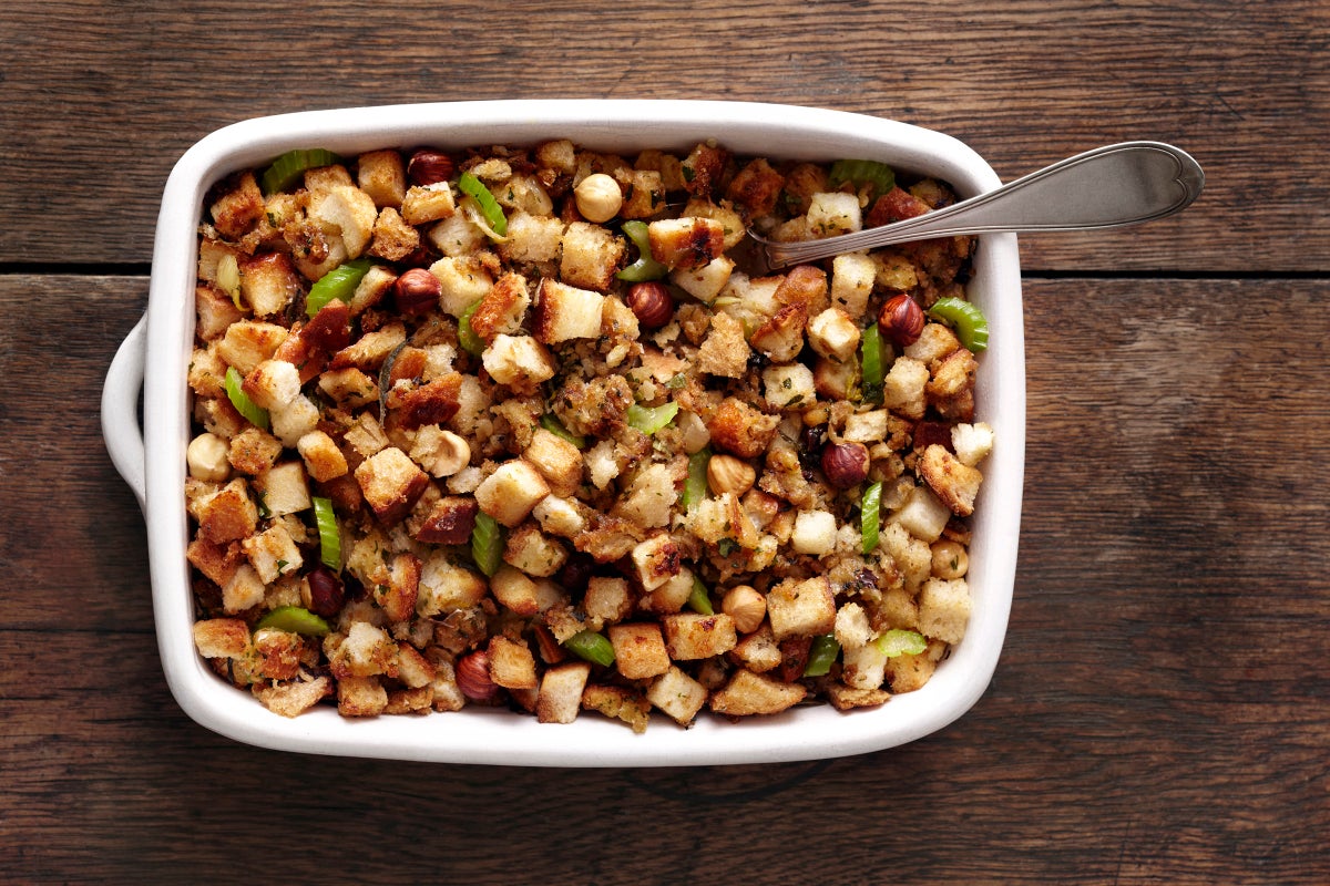 Holiday Stuffing Recipe from Pro Runner Molly Huddle