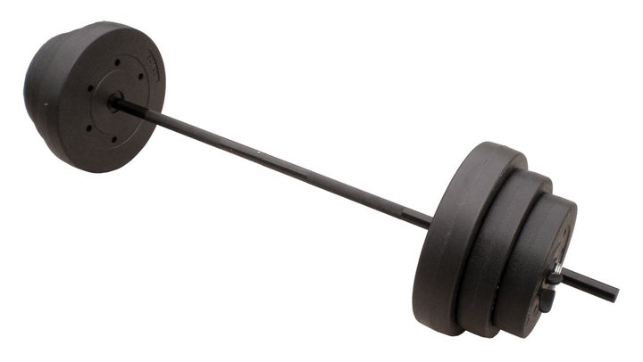 Walmart Barbell Set Review: $40 and Working Out Consistently