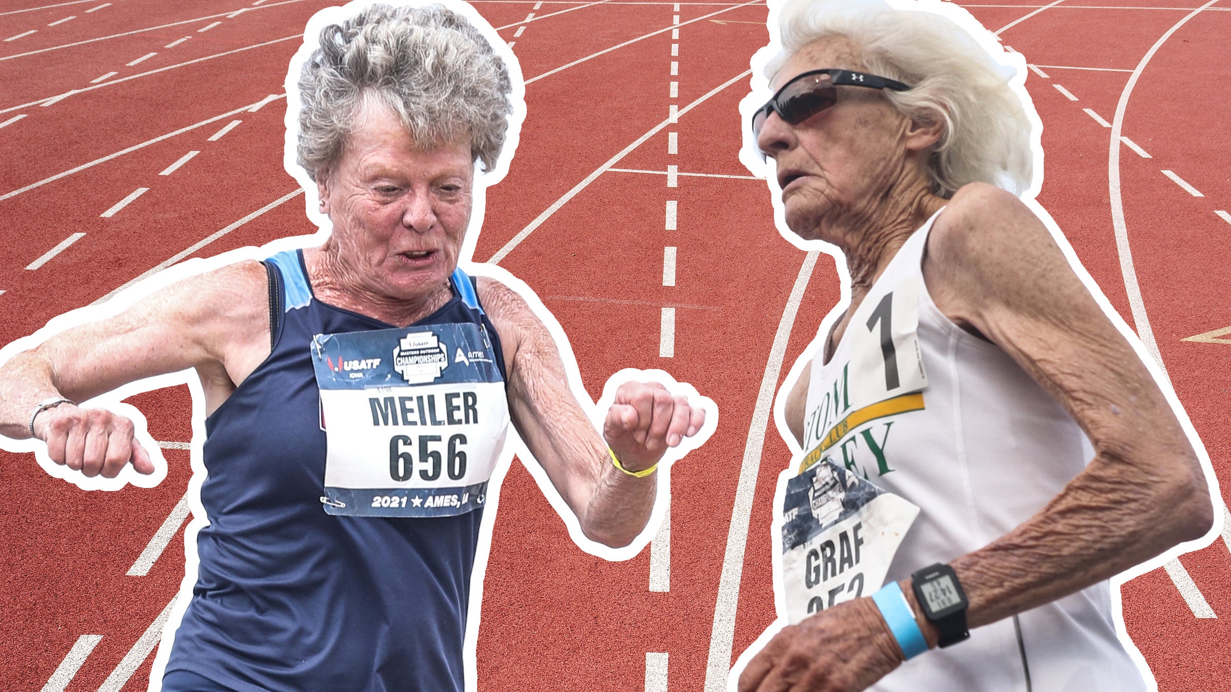 At USATF Outdoor Masters Championships, Florence Meiler Shows Up