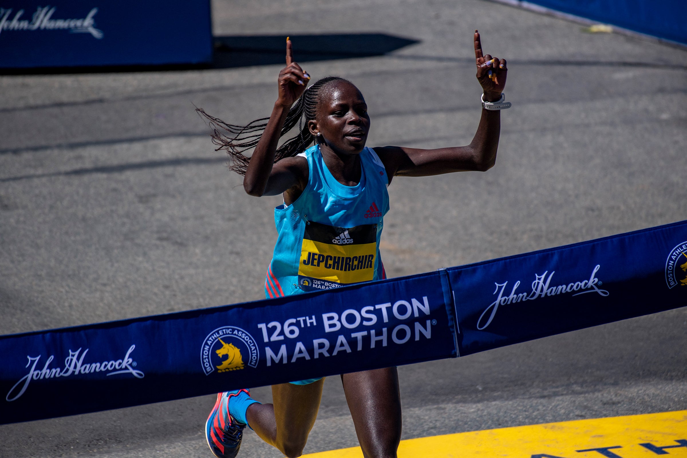 In a Battle on Boylston, Peres Jepchirchir Wins the 2022 Boston Marathon